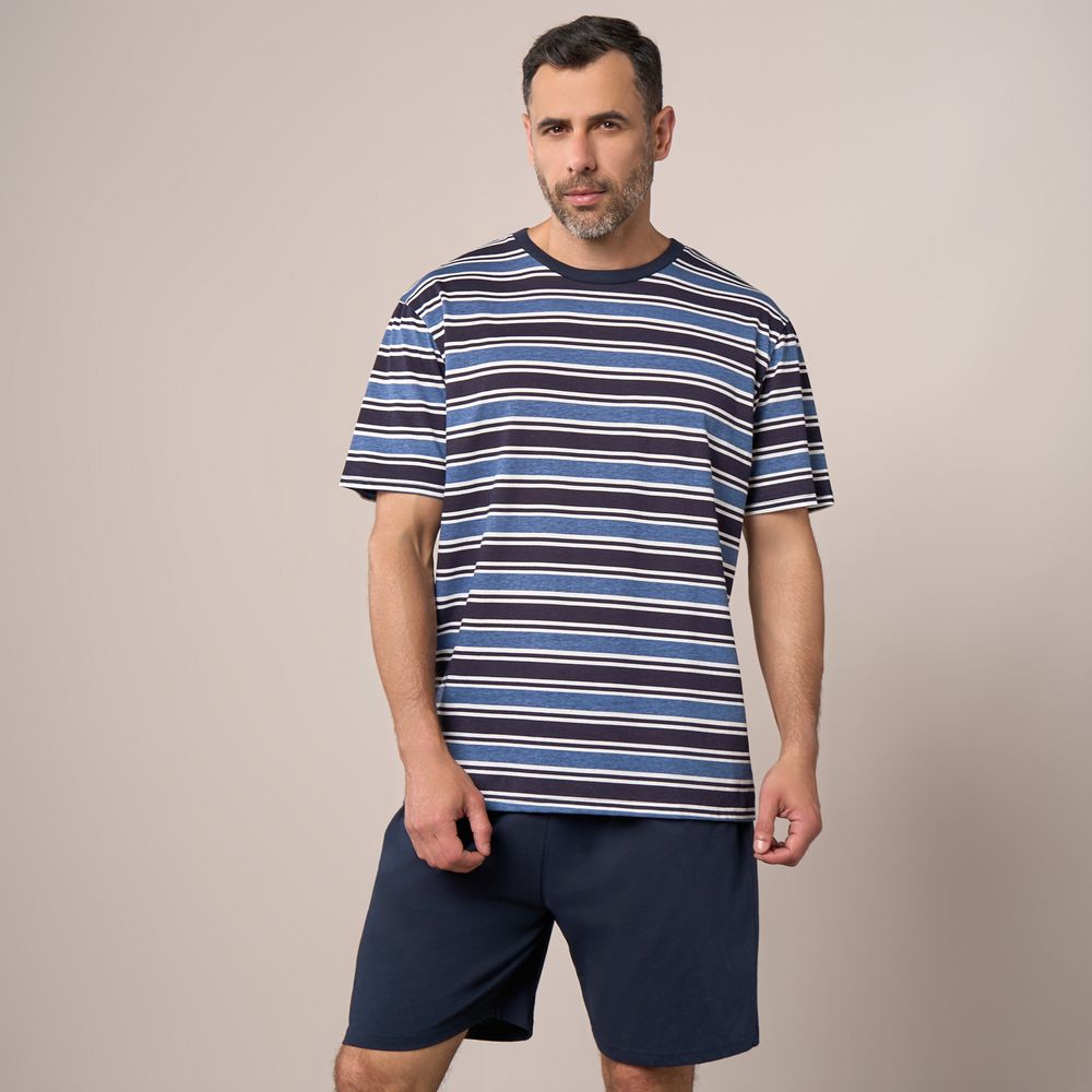 Set Pijama Hombre Madison Rayas R | Oechsle.pe - Oechsle