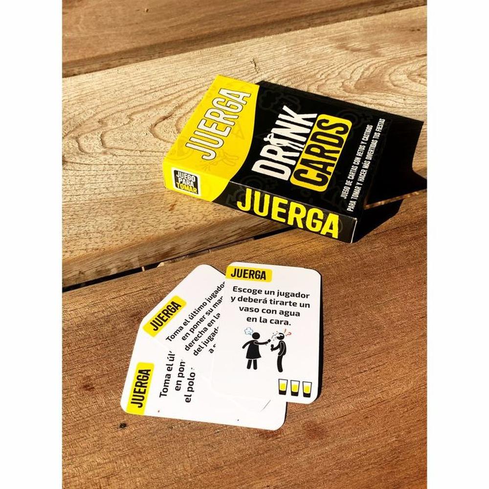 JUERGA - DRINK CARDS - JUEGO PARA TOMAR Amarillo | Oechsle - Oechsle