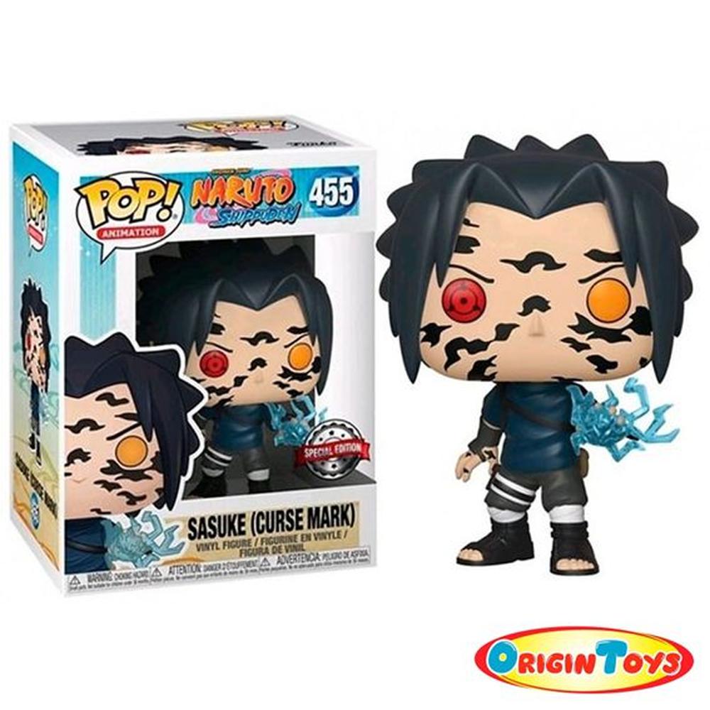 POP 455 NARUTO SHIPPUDEN SASUKE CURSE MARK Negro | Oechsle - Oechsle
