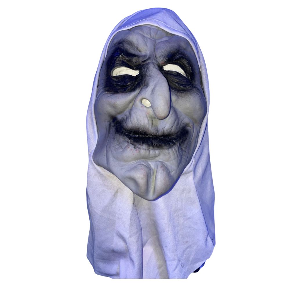Máscara de Látex Bruja con tul Halloween - Oechsle