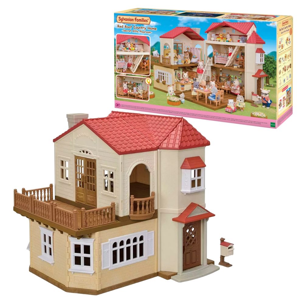 Casa De Campo Con Luces Y Ático Secreto Sylvanian Families | Oechsle.pe ...