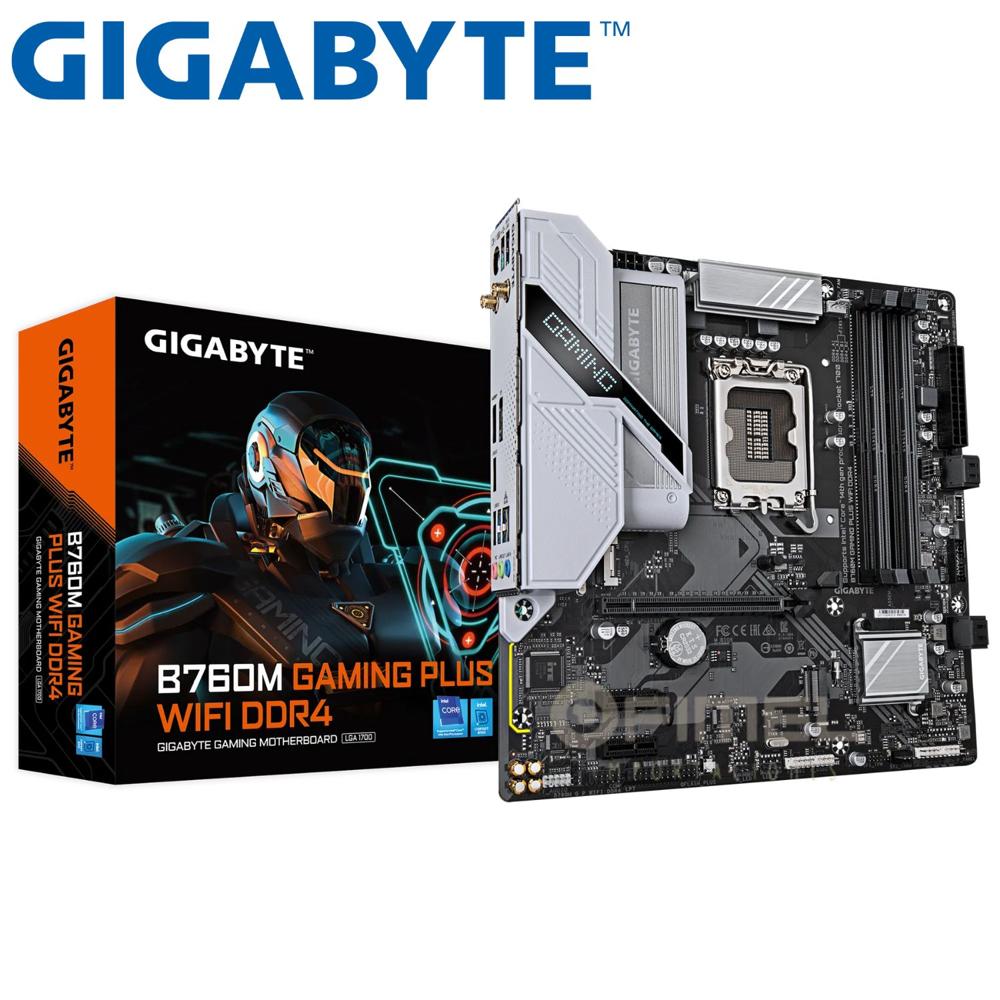 Motherboard Gigabyte B760M GAMING PLUS WIFI DDR4, Chipset Intel B760 ...