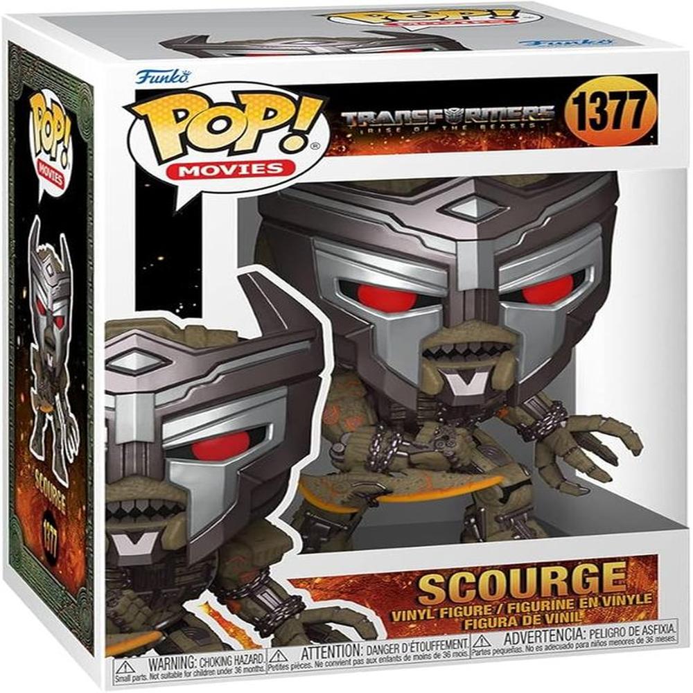 Funko Pop Scourge 1377 Transformers: Rise of The Beast multicolor ...