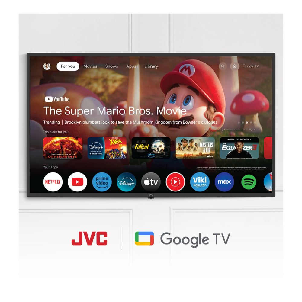 Televisor JVC Smart FHD 43 Google TV LT-43KM348 mas antena digital ...