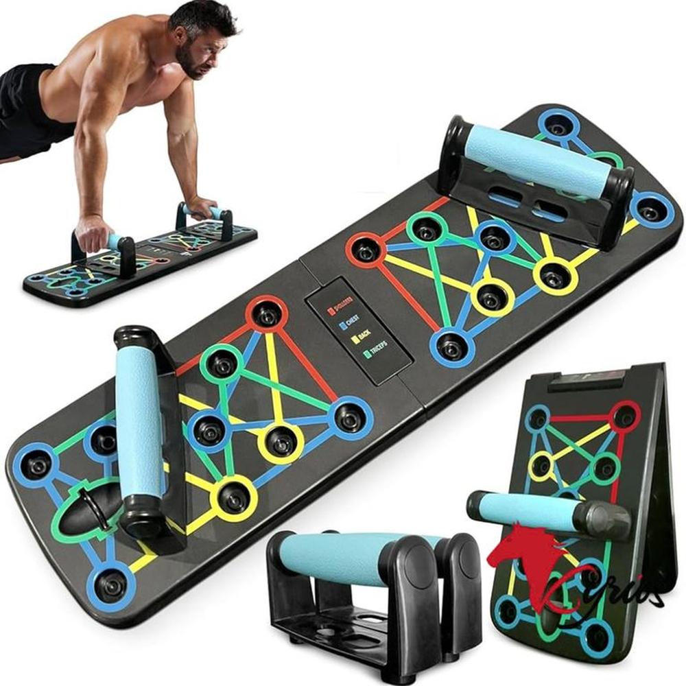 TABLERO PUSH UP MULTIFUNCIONAL PARA ENTRENAR EL PECHO - Oechsle