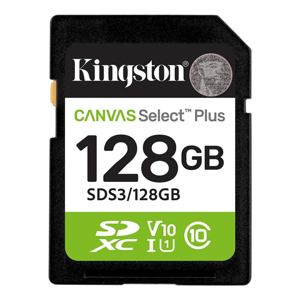 Memoria Card SD Kingston SD Canvas Select Plus 128GB - Oechsle