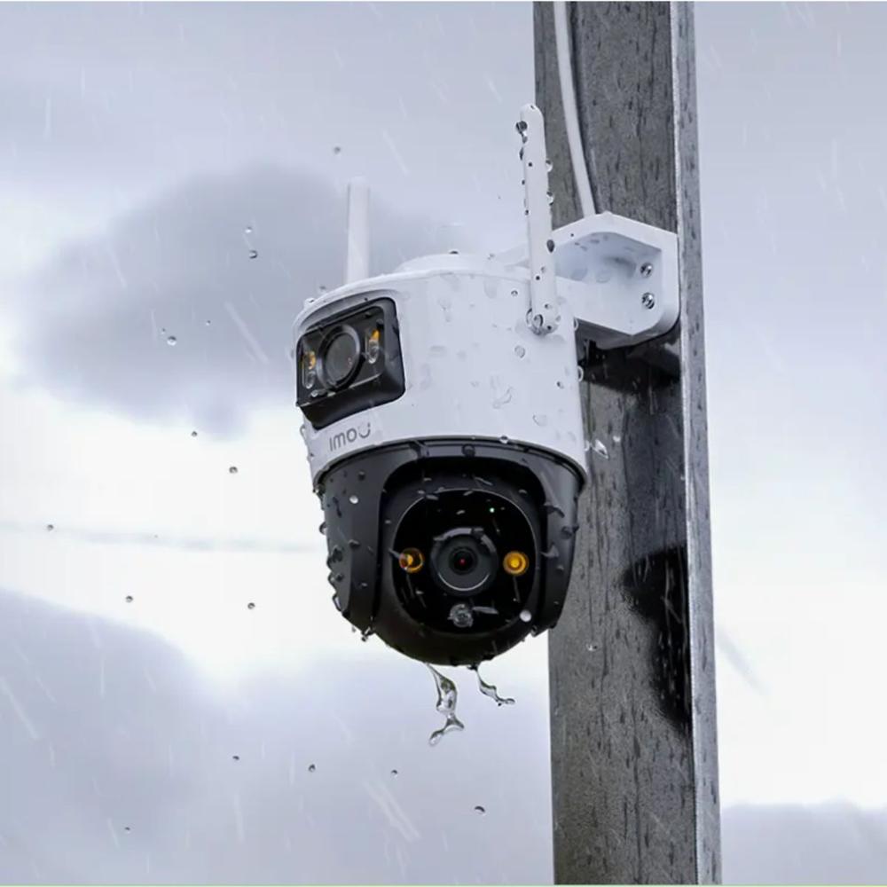 Cámara de Seguridad WiFi Imou Cruiser Dual 8MP 360° Exterior Visión ...