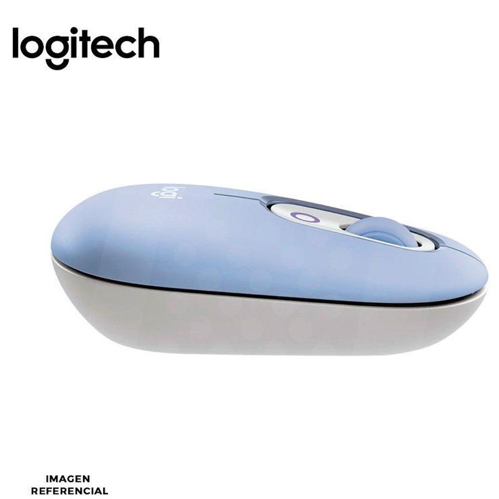 Teclado y Mouse Logitech Pop Icon Combo Bluetooth Wireless Lila morado ...