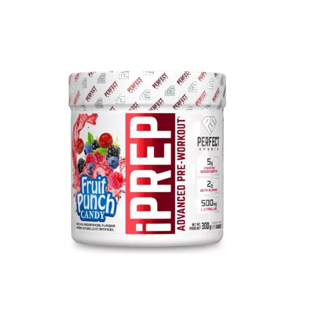 Pre entreno Iprep Perfect Sports Fruit Punch Candy 30 tomas - Oechsle