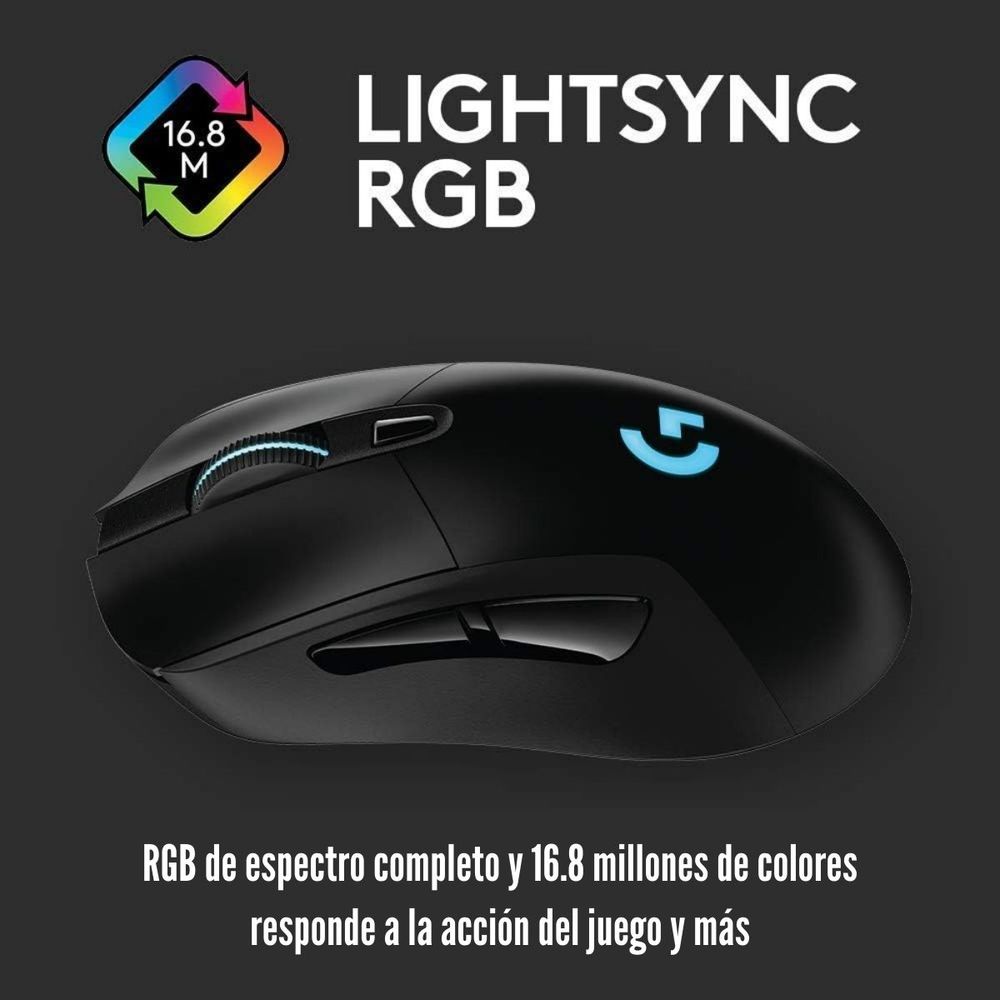 Logitech - Mouse G703 Hero Wireless RGB Lightspeed | Oechsle - Oechsle