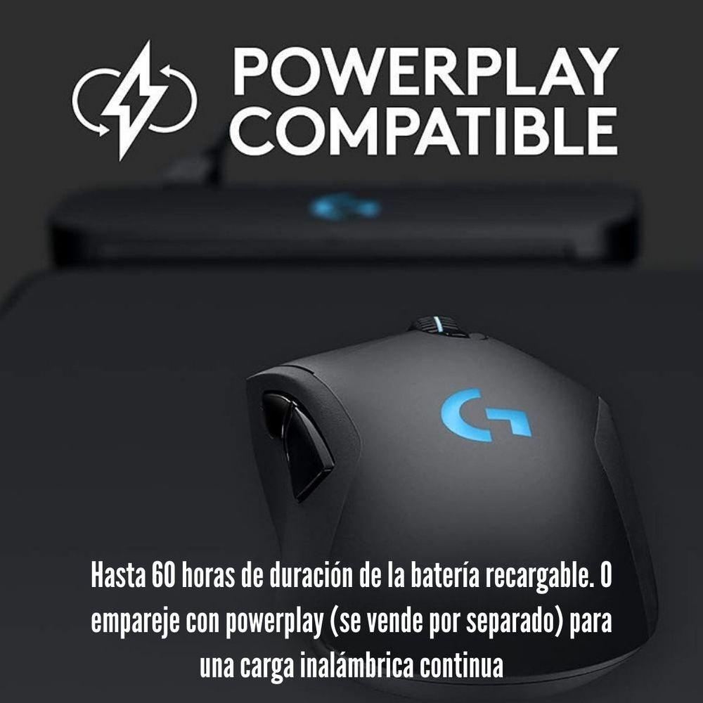 Logitech - Mouse G703 Hero Wireless RGB Lightspeed | Oechsle - Oechsle