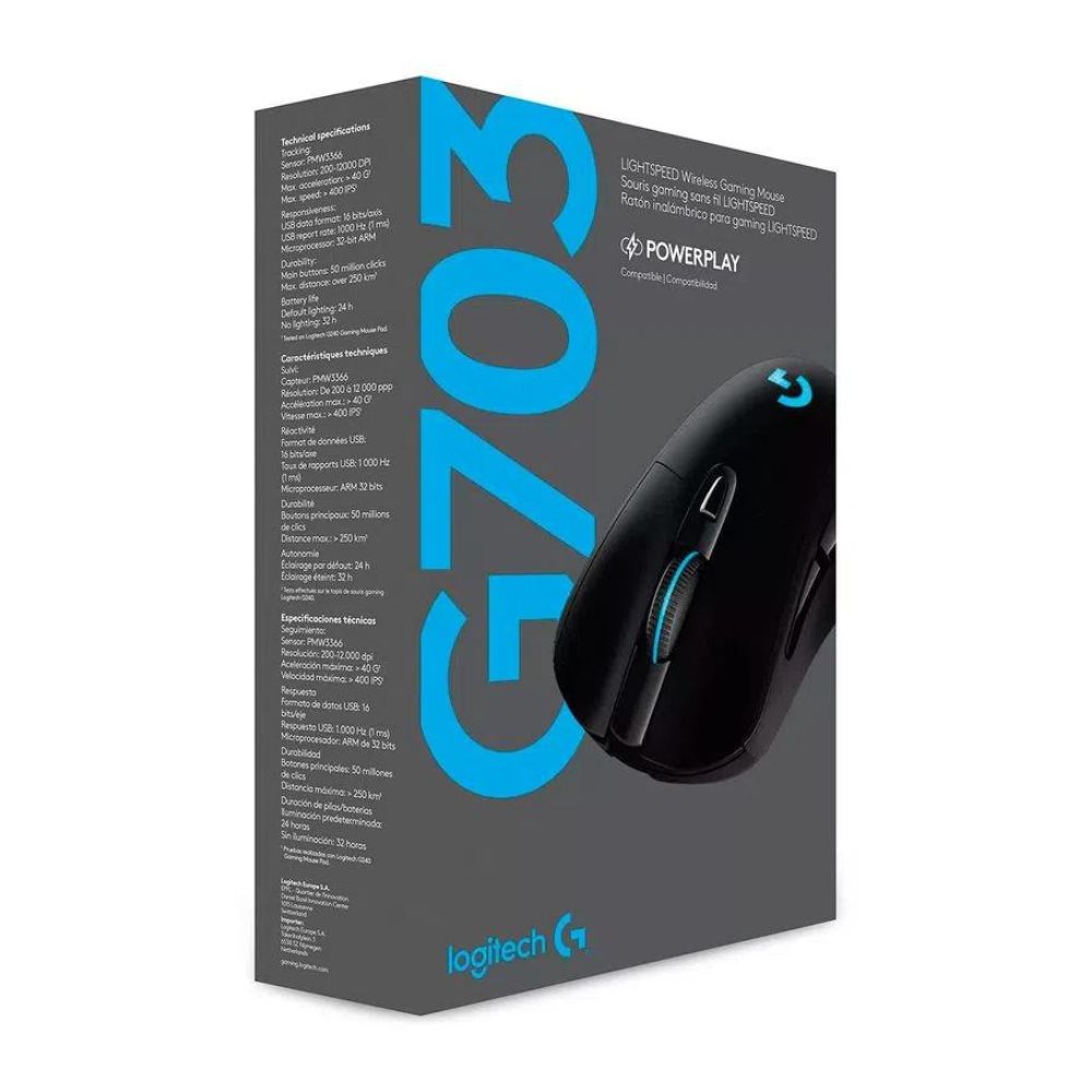 Logitech - Mouse G703 Hero Wireless RGB Lightspeed | Oechsle - Oechsle