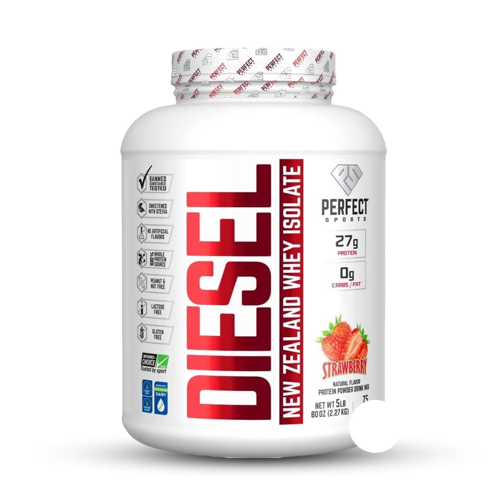 DIESEL WHEY ISOLATE PROTEINA 5 LB STRAWBERRY - Oechsle