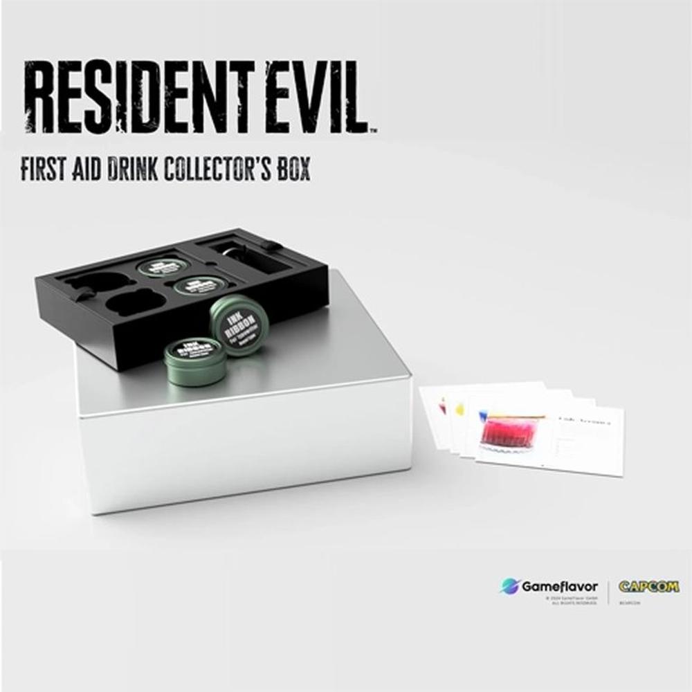 Resident Evil First Aid Drink Collectors Box - Oechsle