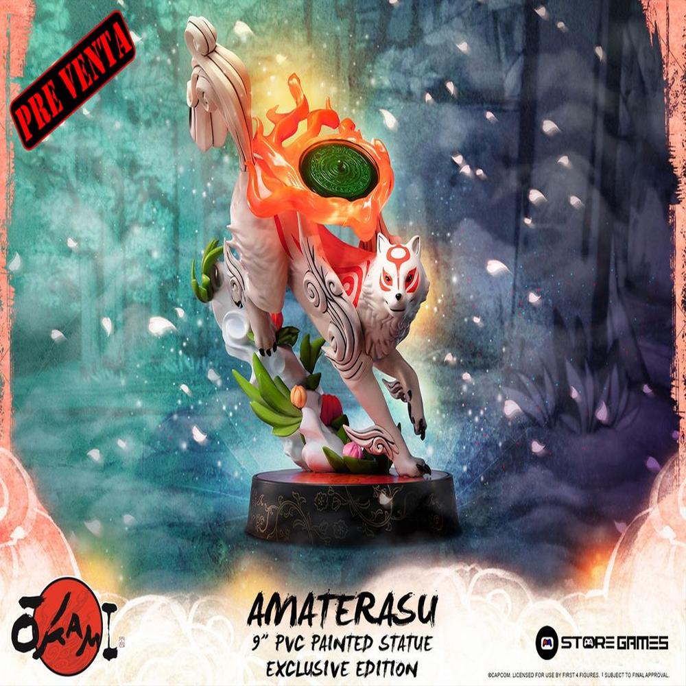 Okami Amaterasu PVC Statue Standard Edition - Oechsle