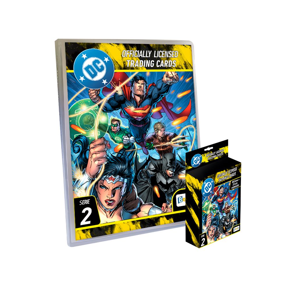 CARDS DC SERIE 2 - BINDER Y BOX COLECCIONABLE - Oechsle