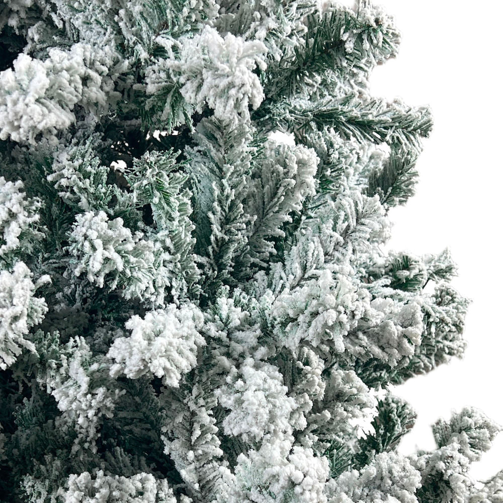 Árbol de Navidad Nevado 180cm con 530 Ramas Orange - Oechsle