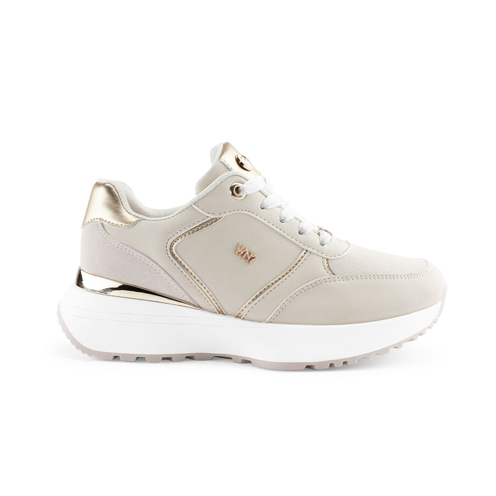Zapatillas Urbanas Time Chopper Mujer 188-17835 Beige | Oechsle - Oechsle