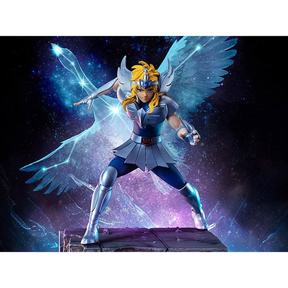FIGURA COLECCIONABLE IRON STUDIOS SAINT SEIYA CYGNUS HYOGA ART SCALE ...