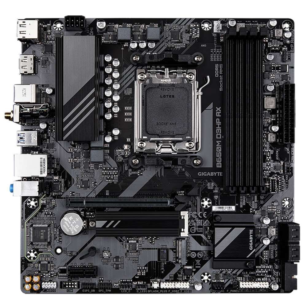 Motherboard Gigabyte B650M D3HP AX, Chipset AMD B650, Socket AMD AM5 ...