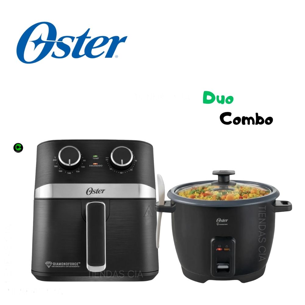 Combo Freidora De Aire 4L CKSTAF401MDF y Arrocera - Oechsle