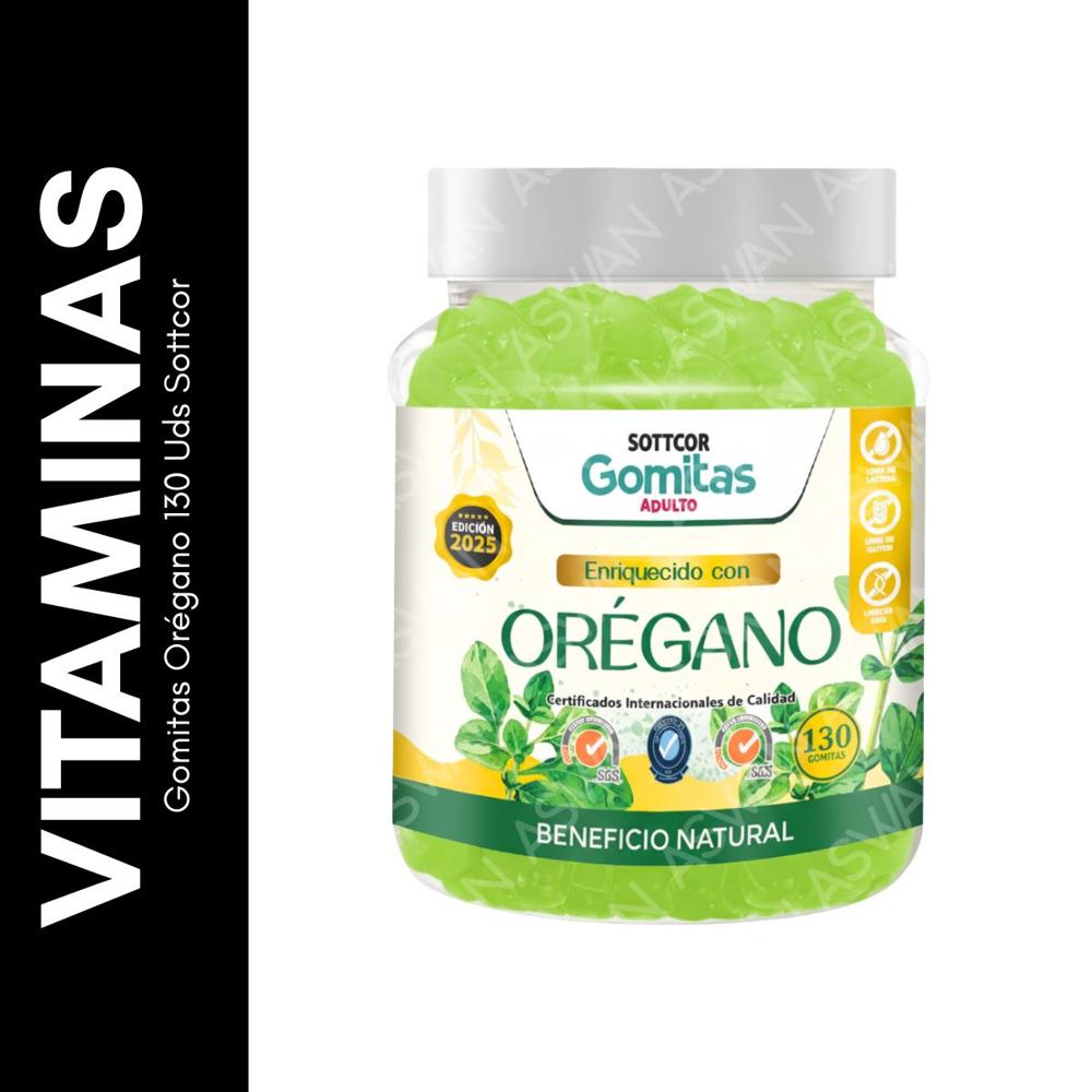 Gomitas Orégano 130 Uds Sottcor - Oechsle