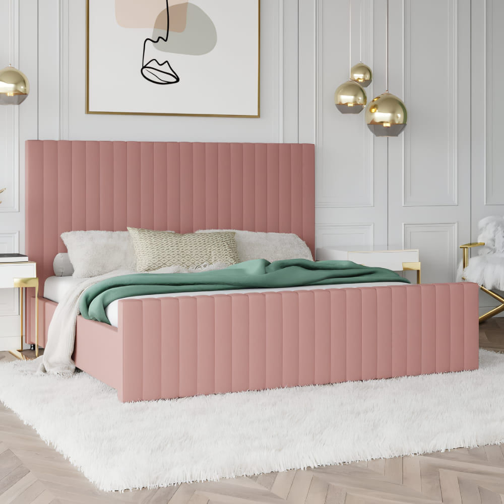 Dormitorio King Drizzy Rosa Palo Shego - Oechsle