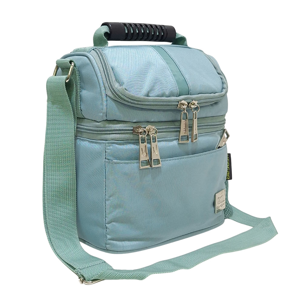 Lonchera Térmica Modelo Basa N1 Kengar - Verde Pastel - Oechsle