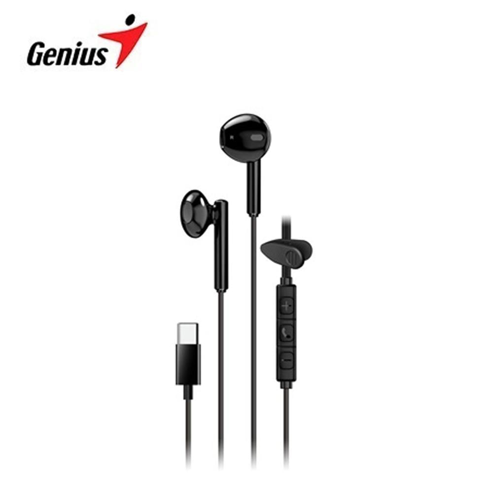 AUDIFONO CON MICROF. GENIUS HS-M366 IN-EAR USB-C NEGRO - Oechsle