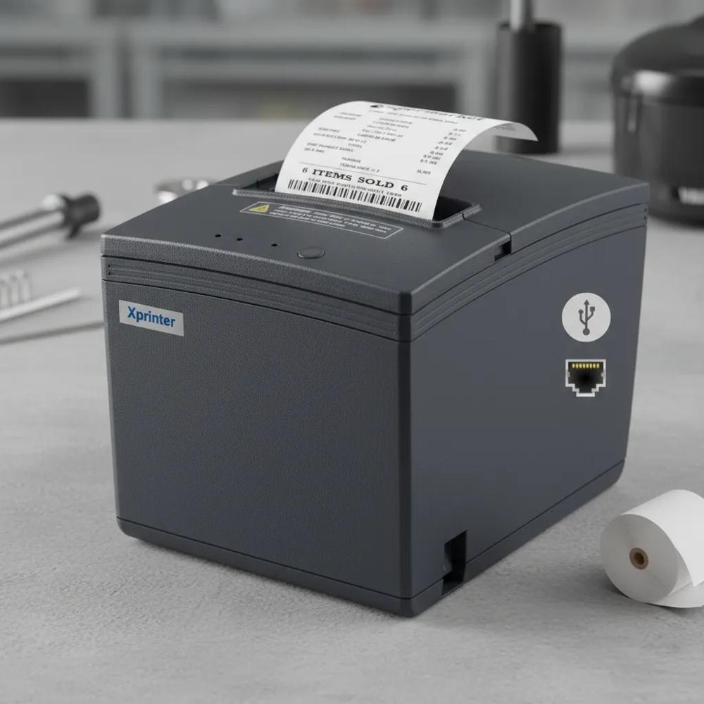 Impresora Ticketera Térmica Usb Lan 80mm XPRINTER para Factura Electrónica - Oechsle
