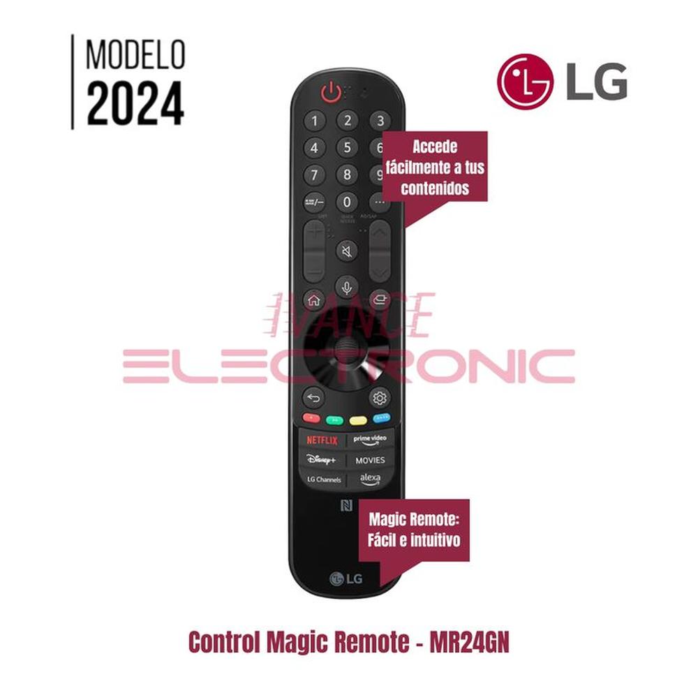 Control LG Magic Remote MR24GN Modelo 2024 -Control de Voz - Oechsle