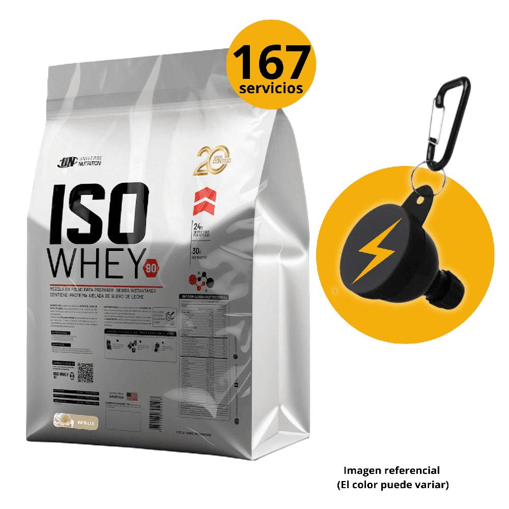 Proteína Iso whey 90 5kg Vainilla Universe Nutrition Portasuplementos ...