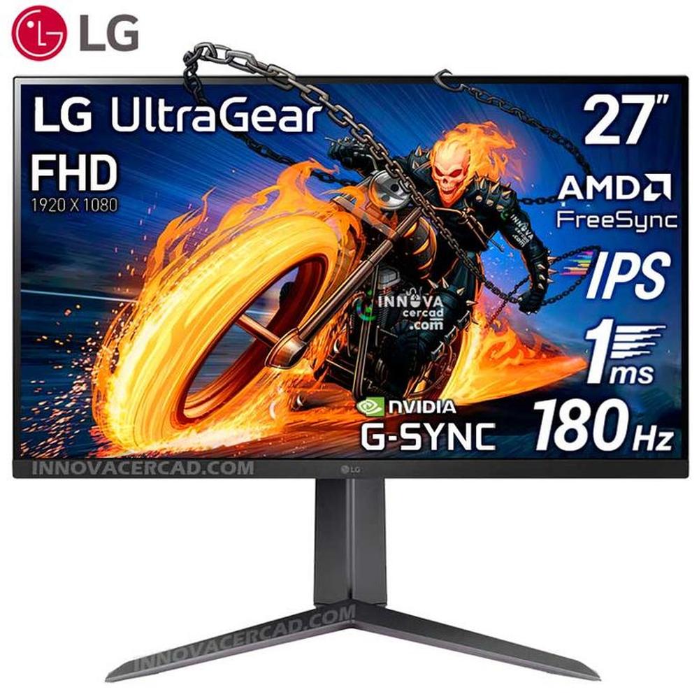 Monitor LG UltraGear 27GS65F-B 27" Full HD IPS 180 Hz HDR10, G-sync ...