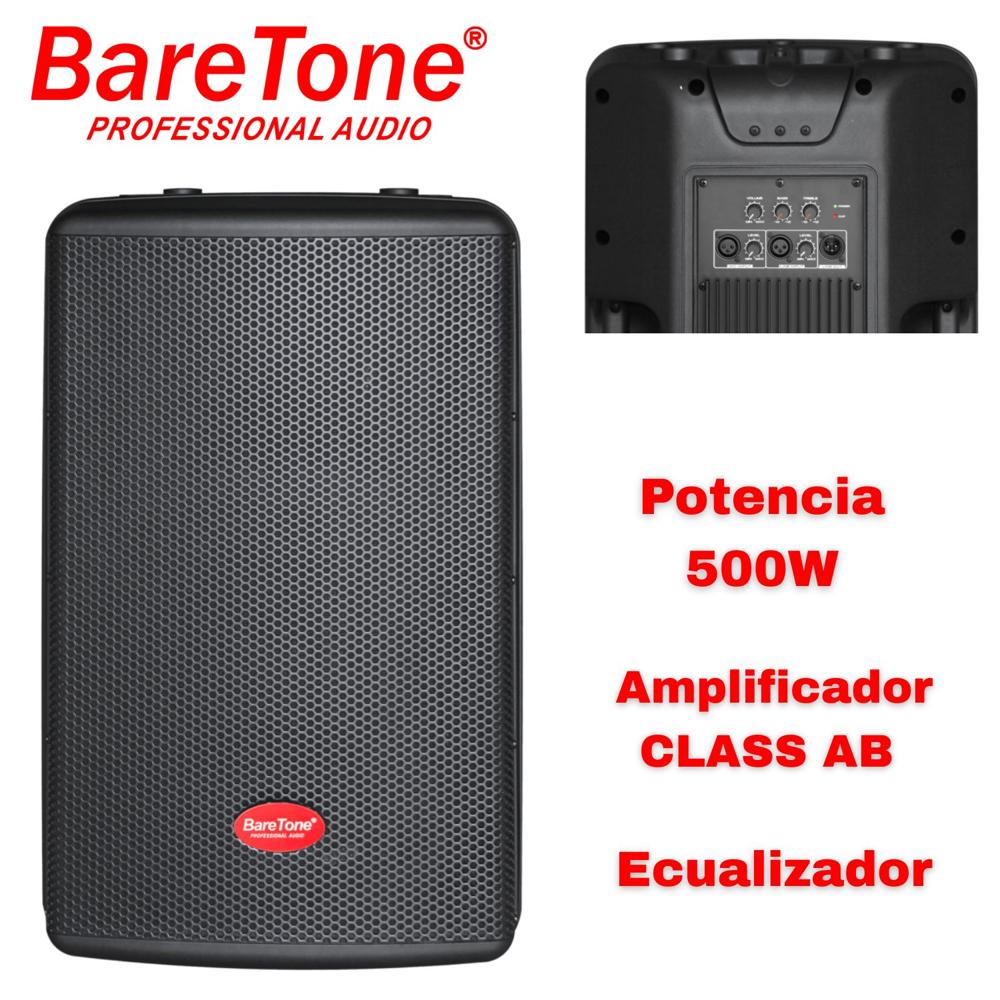 Parlante Activo Baretone MAX 12HD Woofer de 12 pulgadas 500 Watts ...