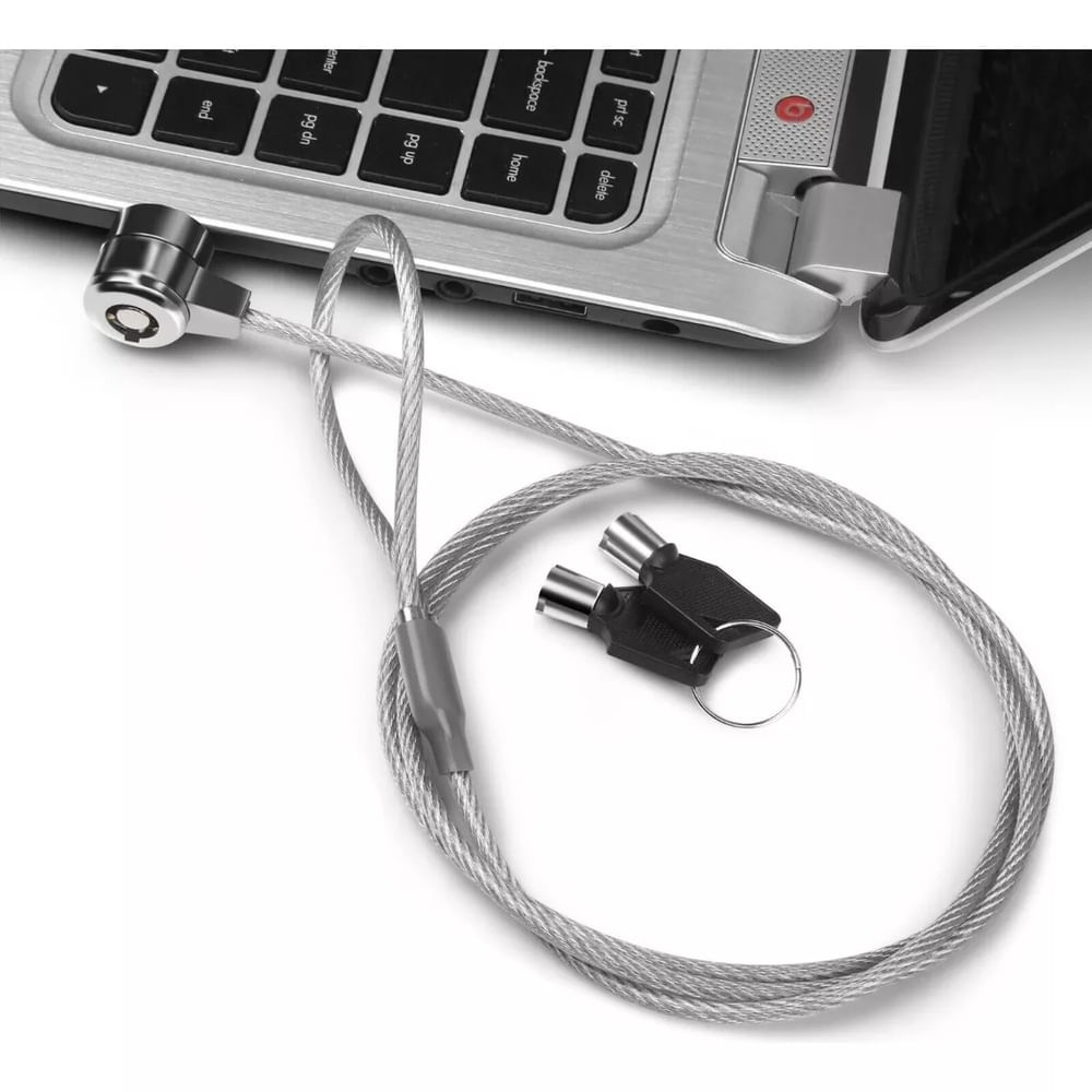 Cable 180 Cm De Seguridad para Laptop con Llave - Oechsle