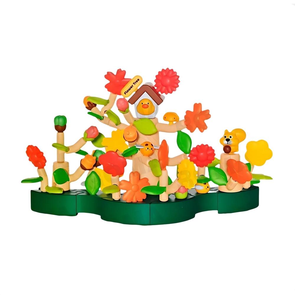 FLORES ARMABLES 91 PIEZAS JUEGO DIDÁCTICO - Oechsle