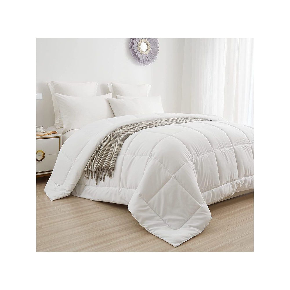 Edredón Monocromo Blanco 2 PLAZAS Blanco | Oechsle - Oechsle