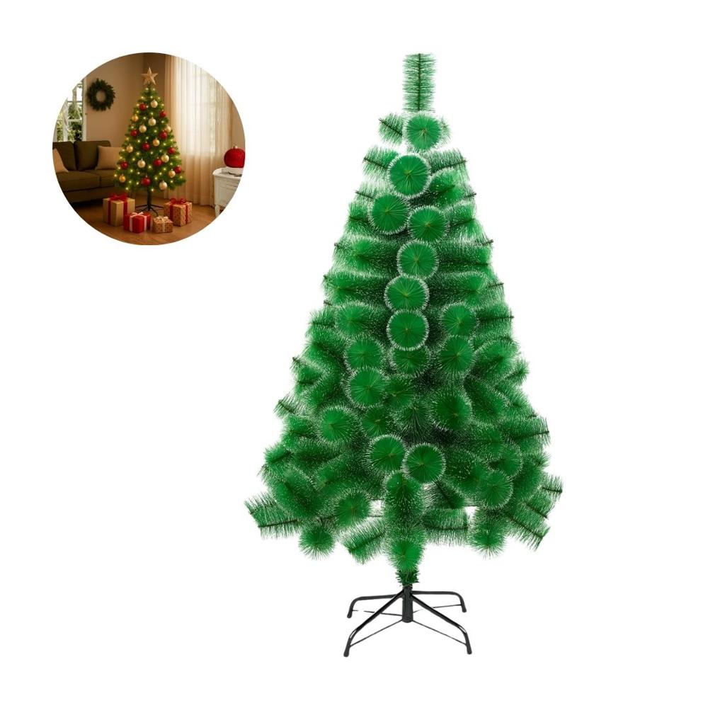 Árbol Navideño Verde 1.80 m con Puntas Nevadas Premium | Oechsle - Oechsle