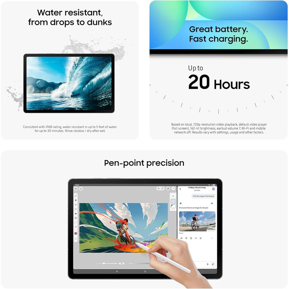 Samsung Galaxy Tab S10 FE 128GB WiFi + Teclado(INGLES) | Azul - Oechsle