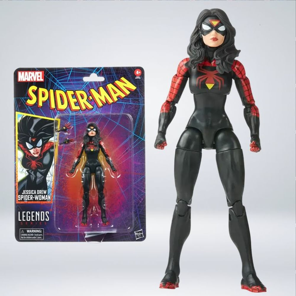 FIGURA DE ACCION JESSICA DREW SPIDER WOMAN BLANCO | Oechsle - Oechsle