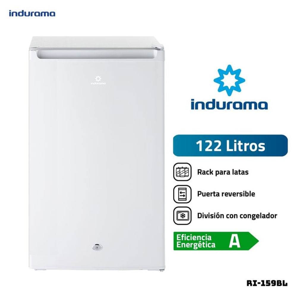 FRIGOBAR INDURAMA 122 L BLANCO - RI-159BL + LICUADORA OSTER BLANCA ...