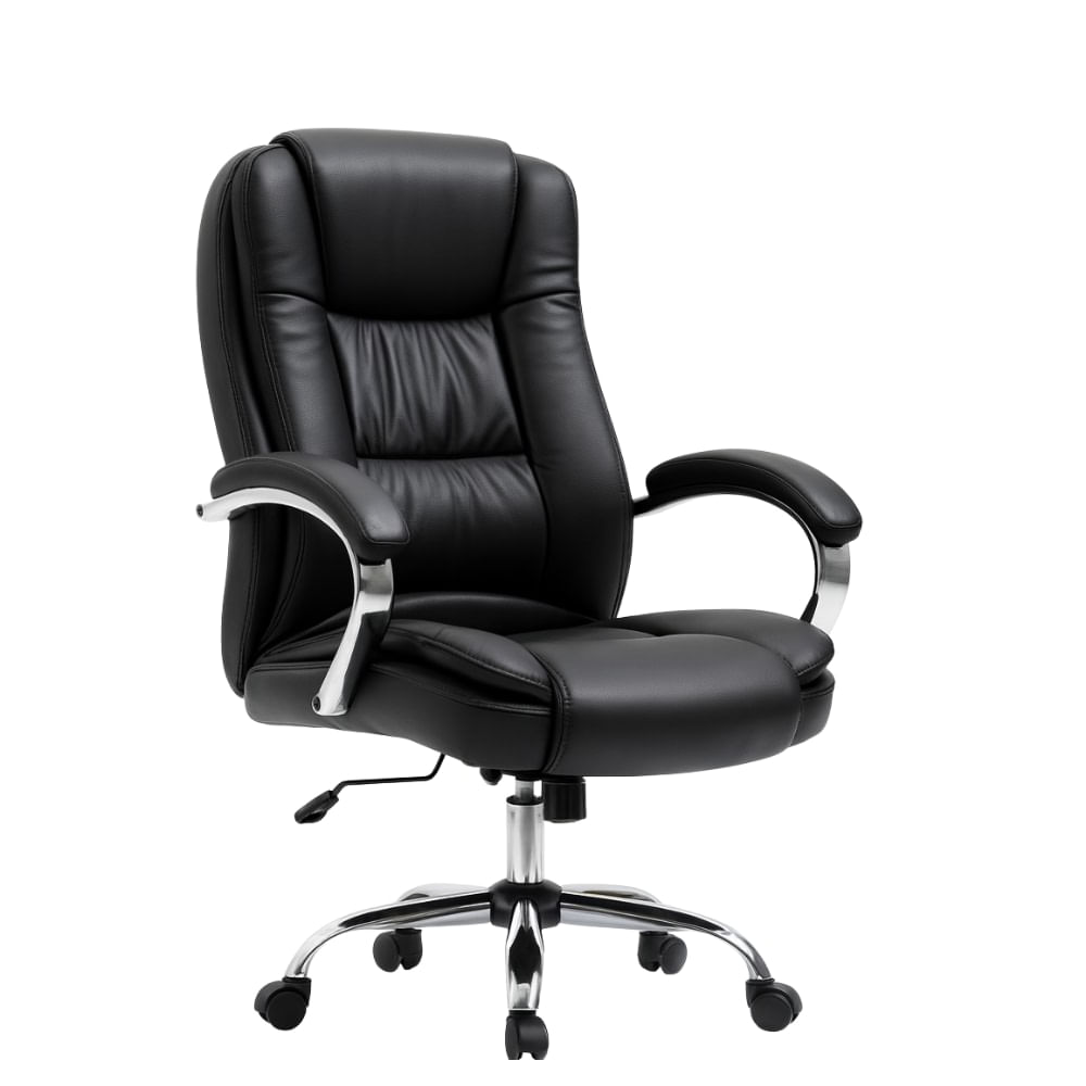 SILLA DE OFICINA PRESIDENCIAL ERGONÓMICA - ALBA NEGRO | Oechsle - Oechsle