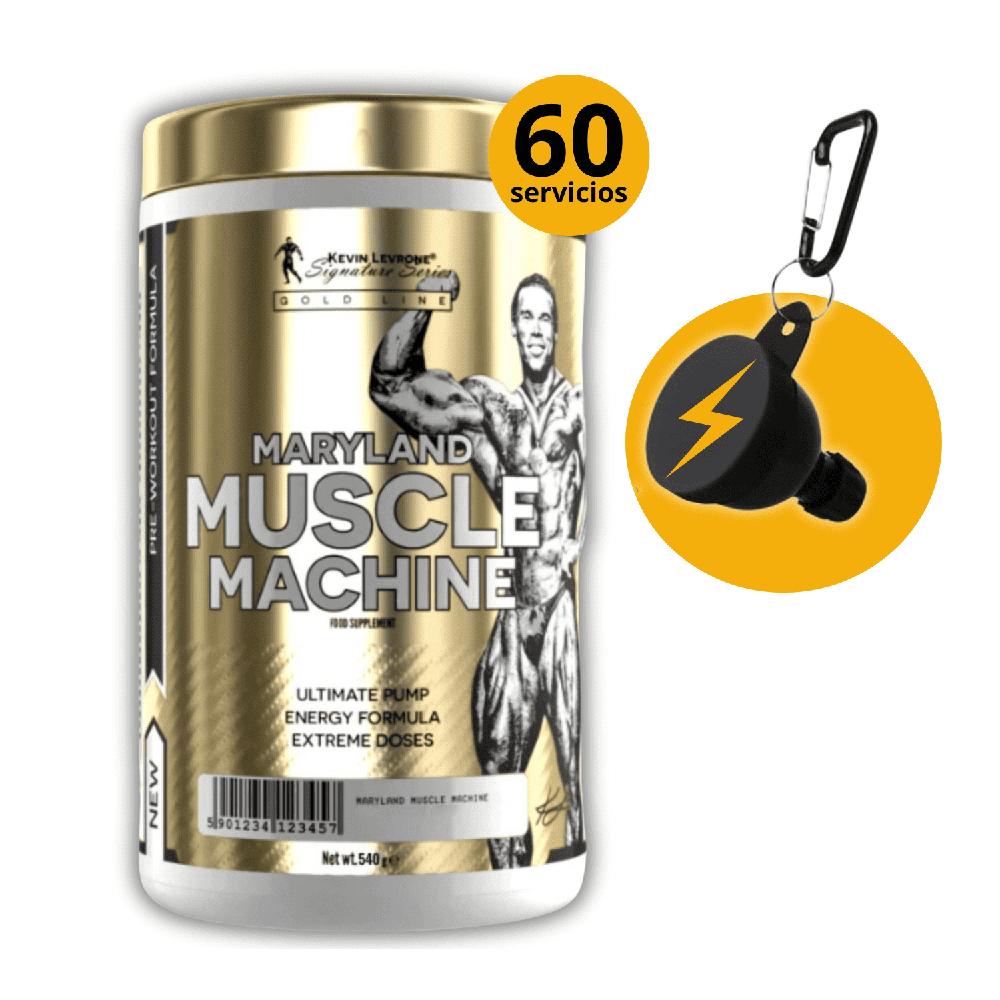 Maryland muscle machine 540gr manzana Kevin Levrone preentreno y ...