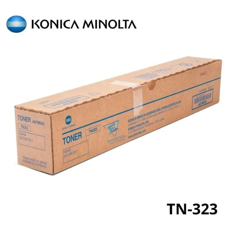 TONER KONICA MINOLTA TN-323 BIZHUB 367 NEGRO | Oechsle - Oechsle