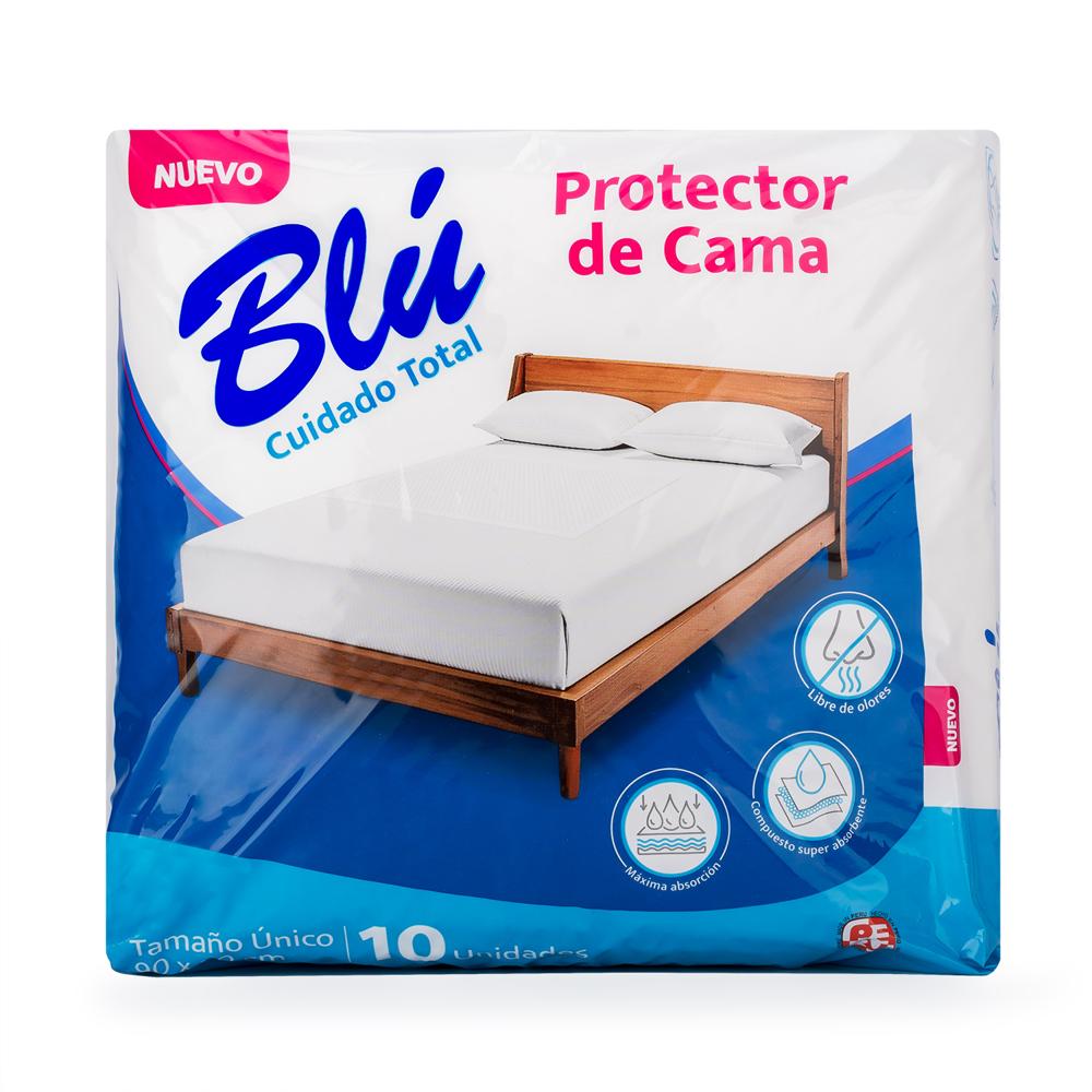 Protector de Cama BLÚ de 90 X 60 CM PAQUETE 10 UND | Oechsle - Oechsle