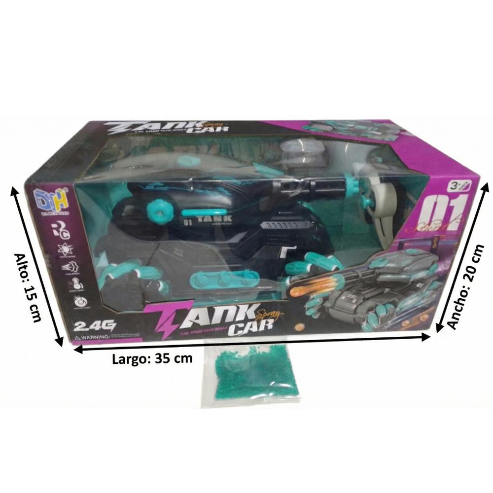 Tanque Premium Negro Lanzador de Hidrogel Con Luz Led | Oechsle - Oechsle