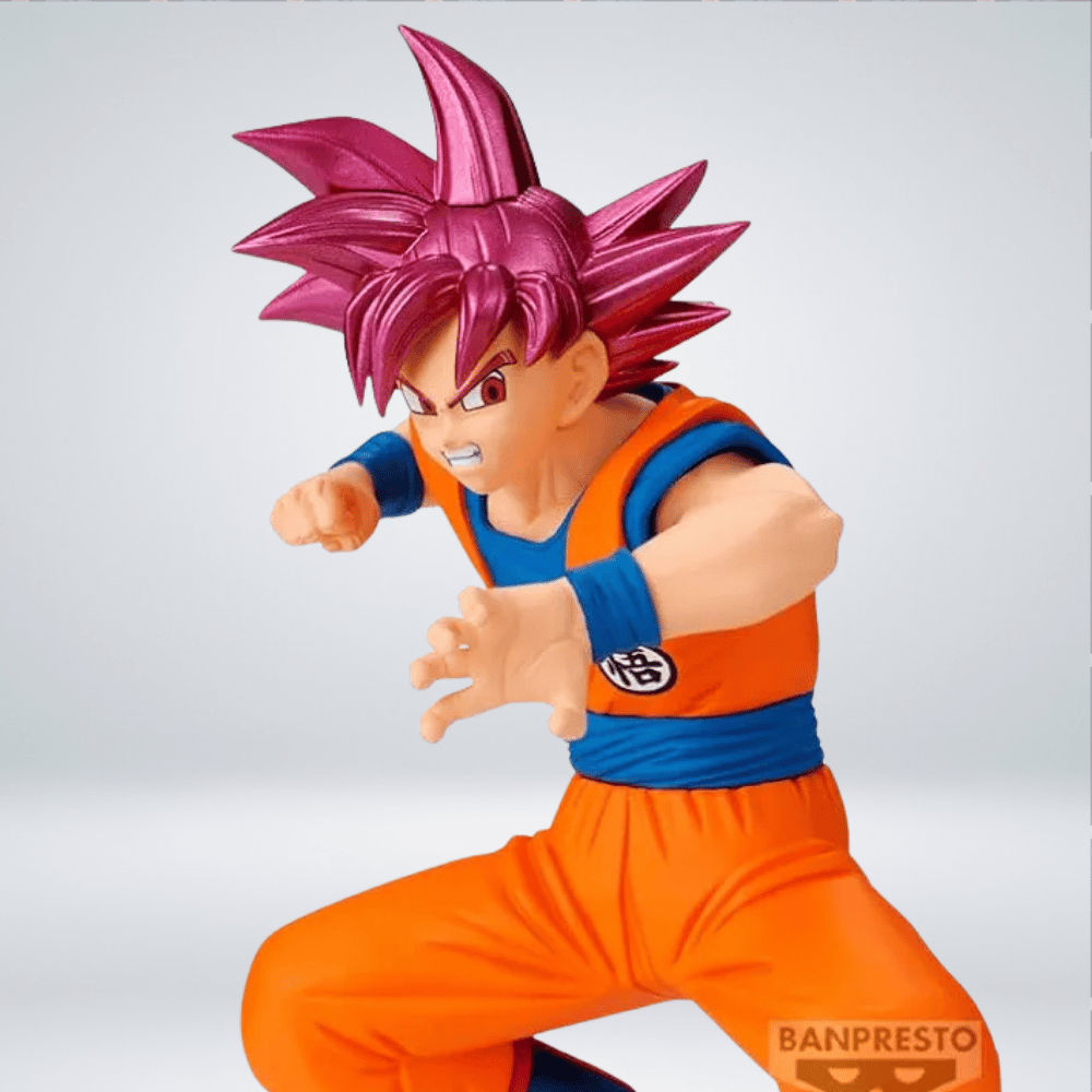 FIGURAS BANPRESTO DBZ - MATCH MAKERS SUPER SAIYAN GOD SON GOKU VS ...