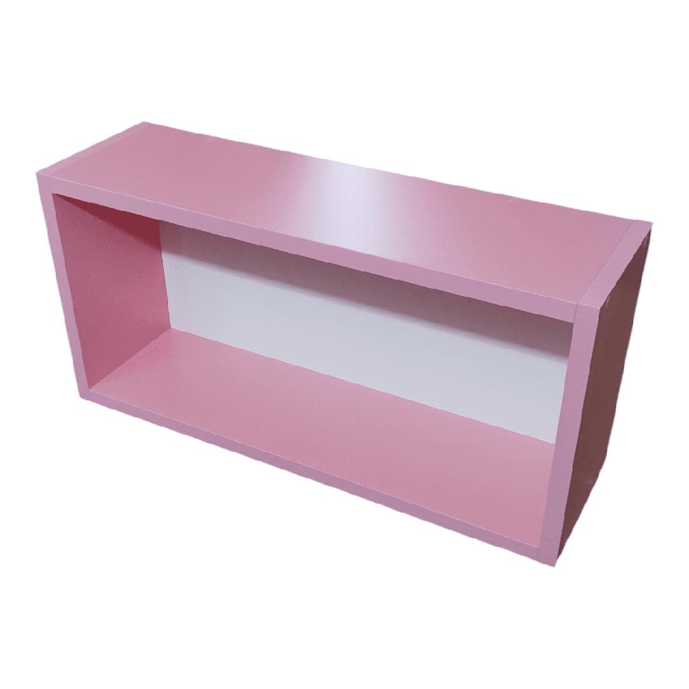 Repisa Estante Flotante Rectangular Melamina Rosa | Oechsle - Oechsle