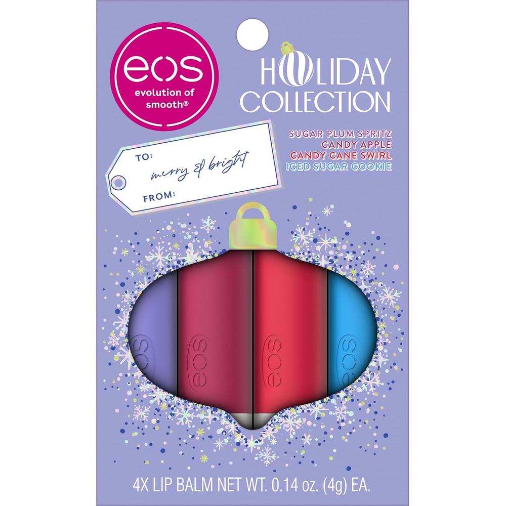 EOS Holiday set bálsamos labiales pack 4 - Oechsle