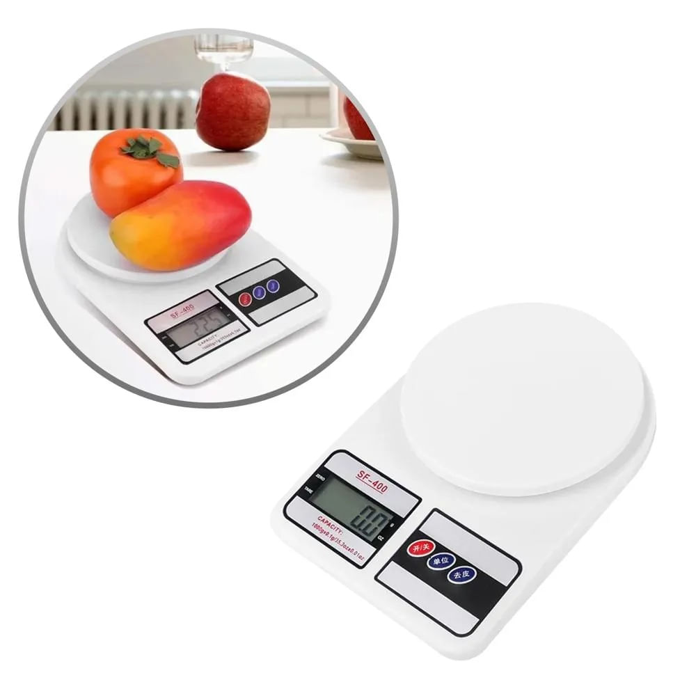 Balanza Digital 1gr a 10 Kg Gramera para Cocina Reposteria y Pilas ...